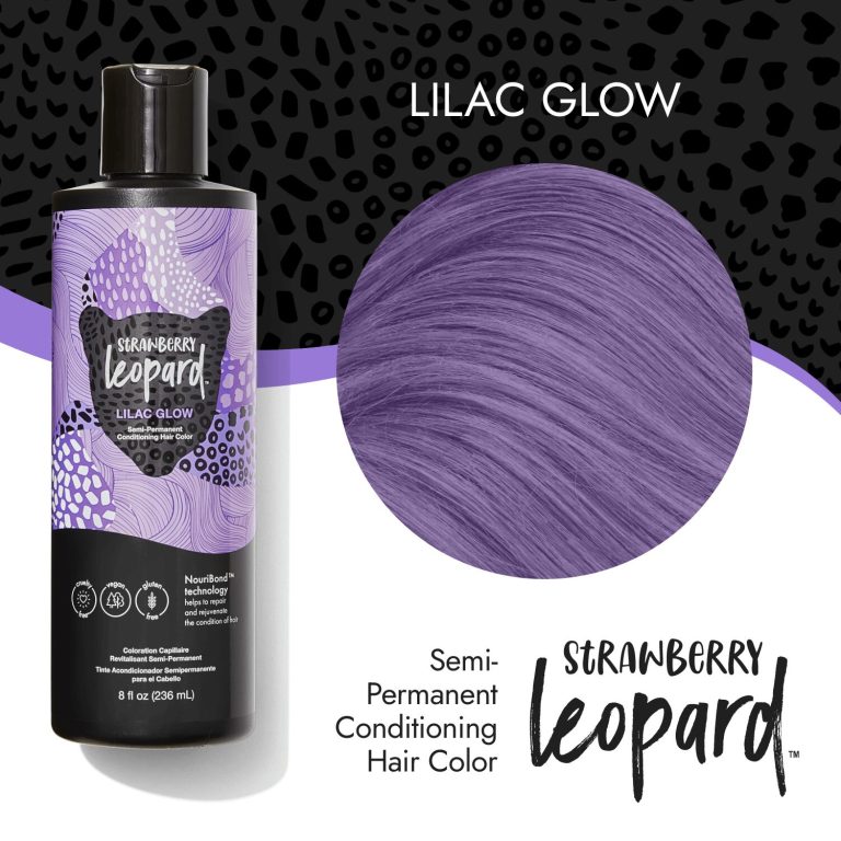 Strawberry Leopard Lilac Glow - Strawberry Leopard