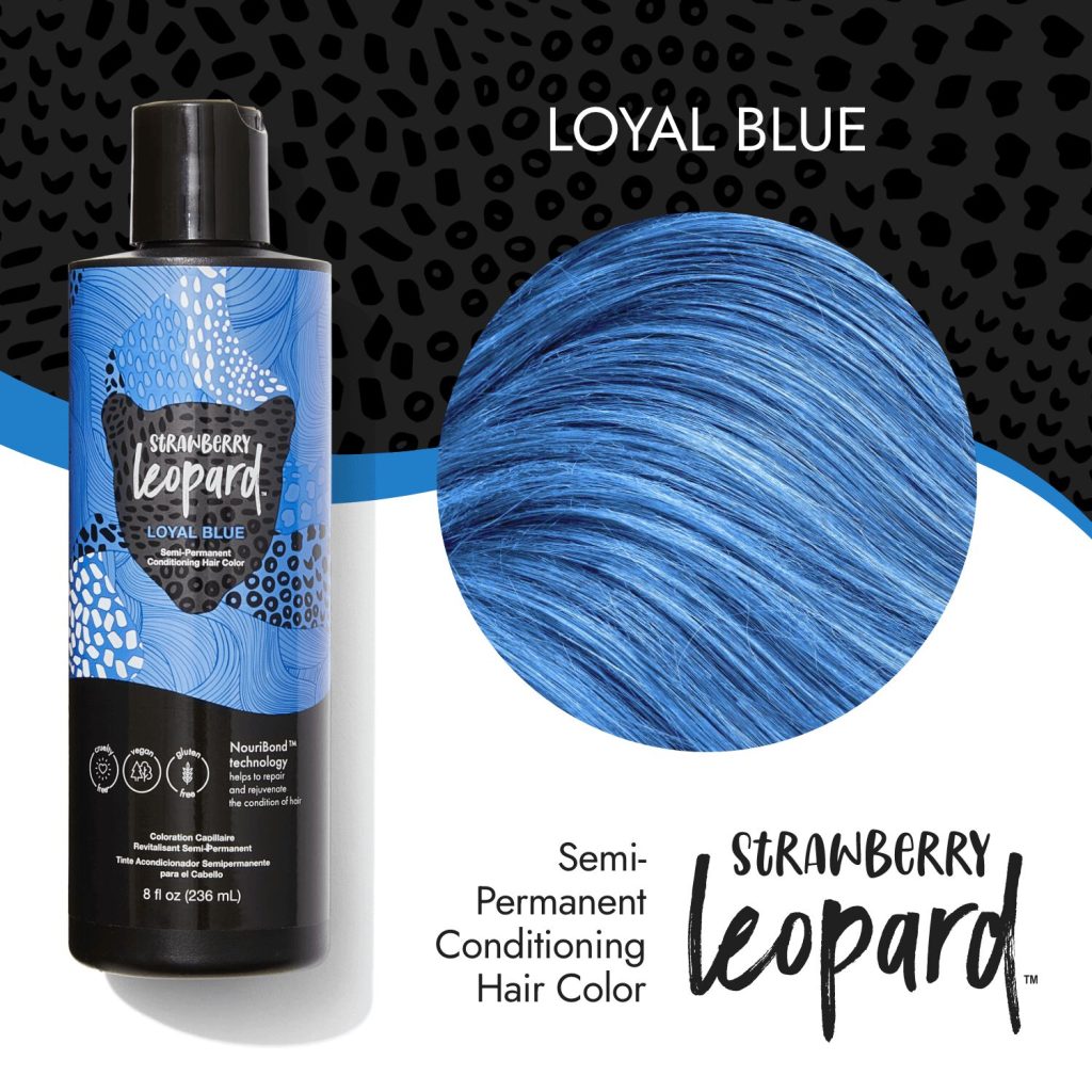 Strawberry Leopard Loyal Blue - Strawberry Leopard