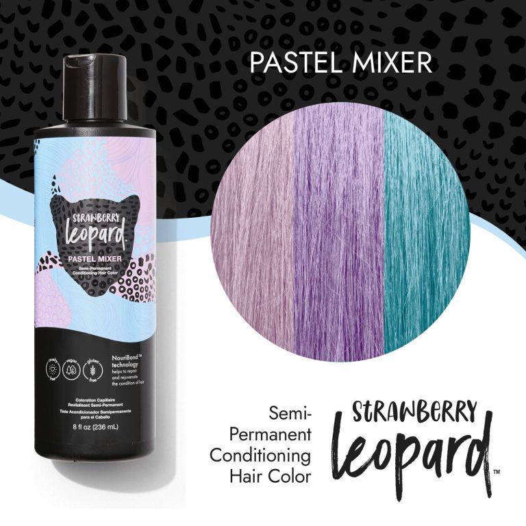 Strawberry Leopard Pastel Mixer - Strawberry Leopard